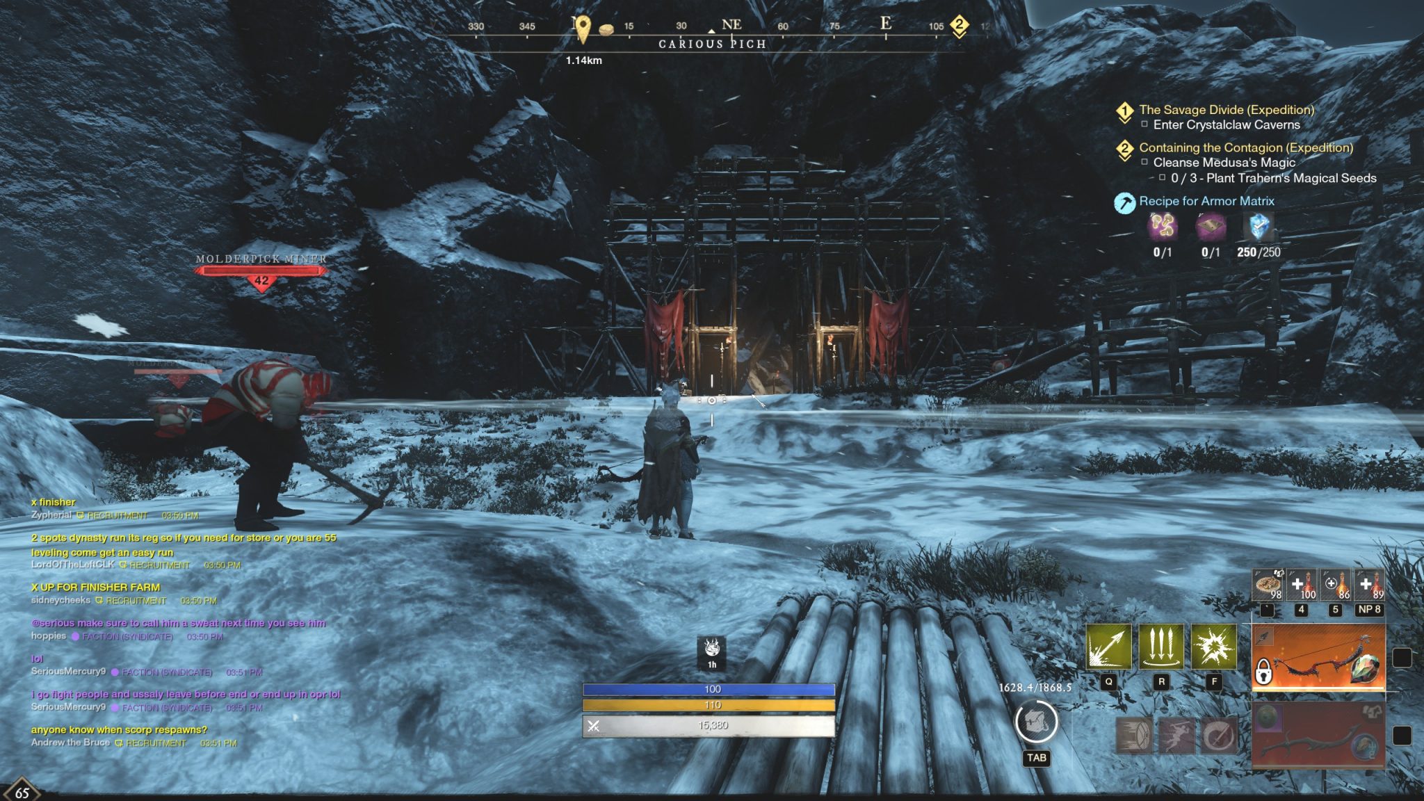 New World Weapon Leveling Locations