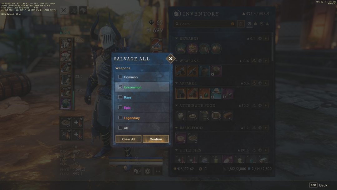 How to Salvage in New World Aeternum