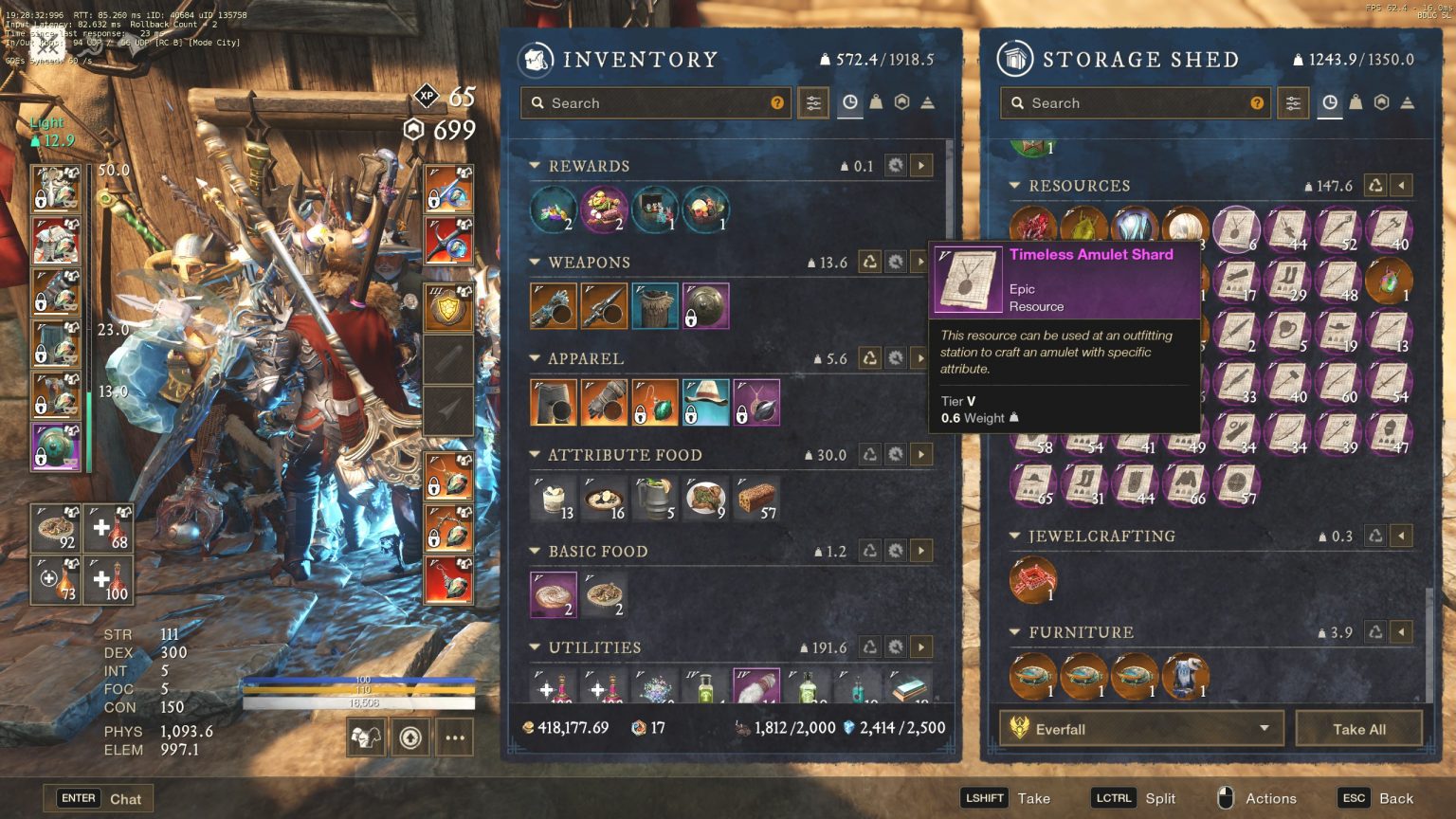 New World Timeless Shards