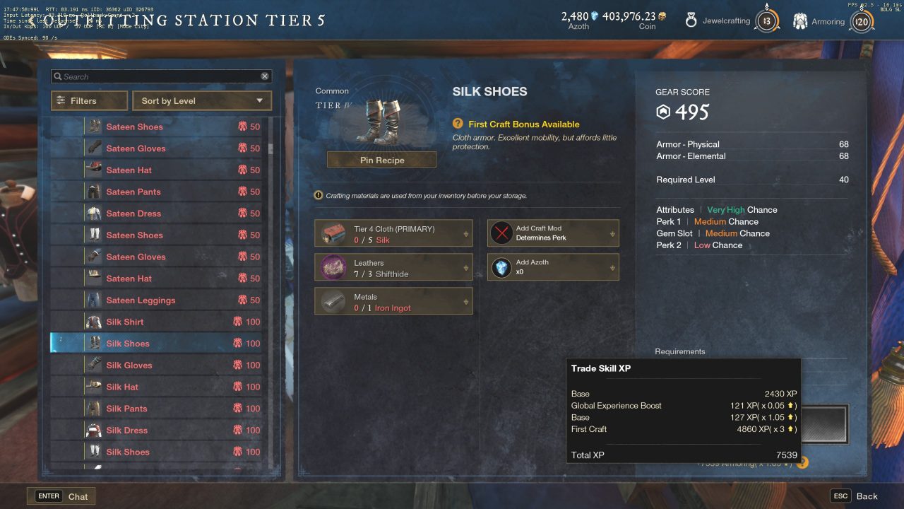 New World Armoring Guide