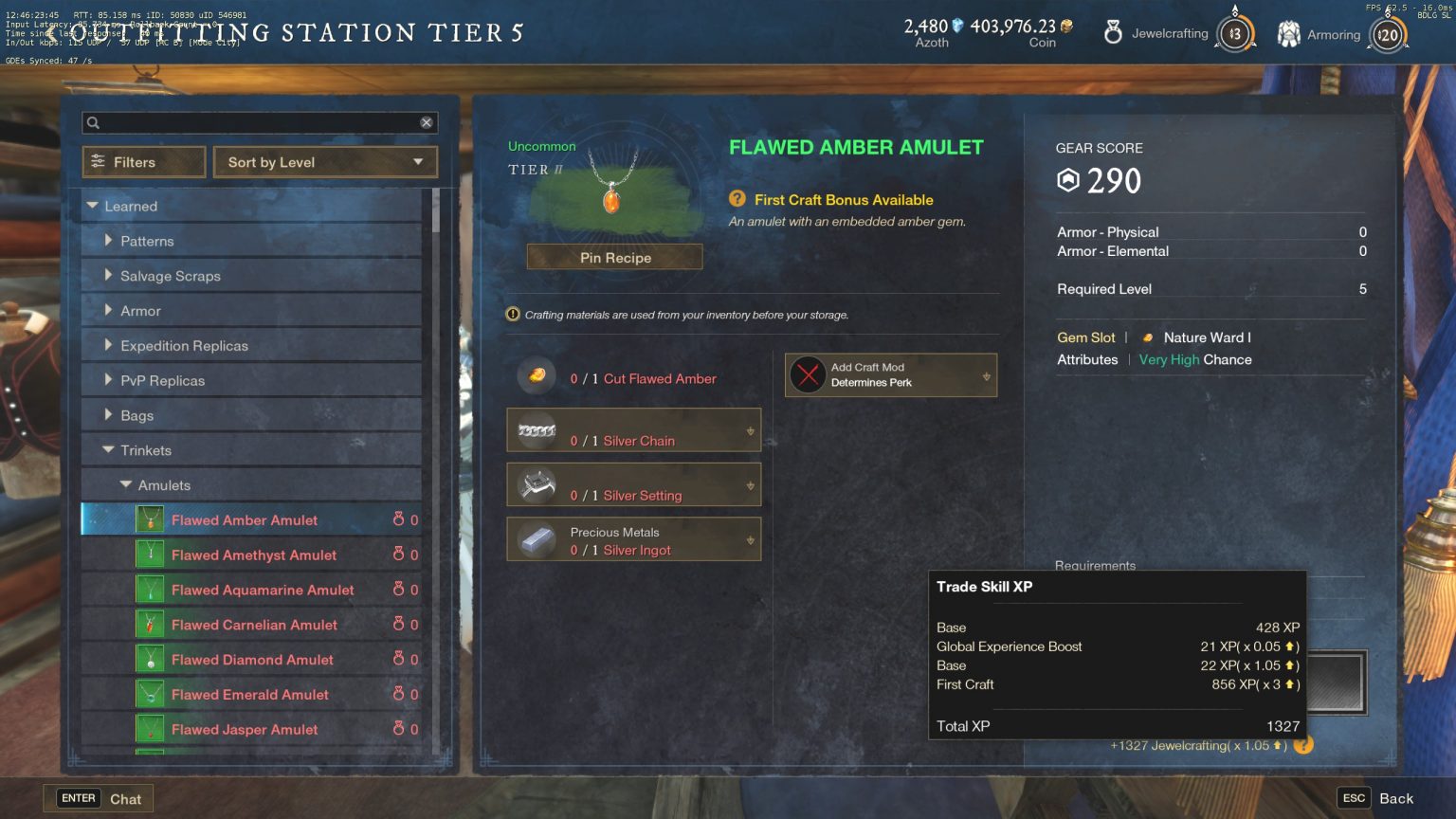 New World Jewelcrafting Guide