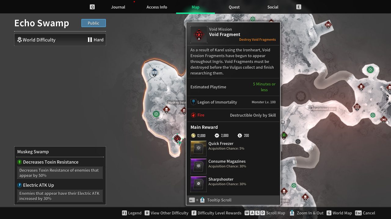 All Void Fragment Locations in The First Descendant - StudioLoot