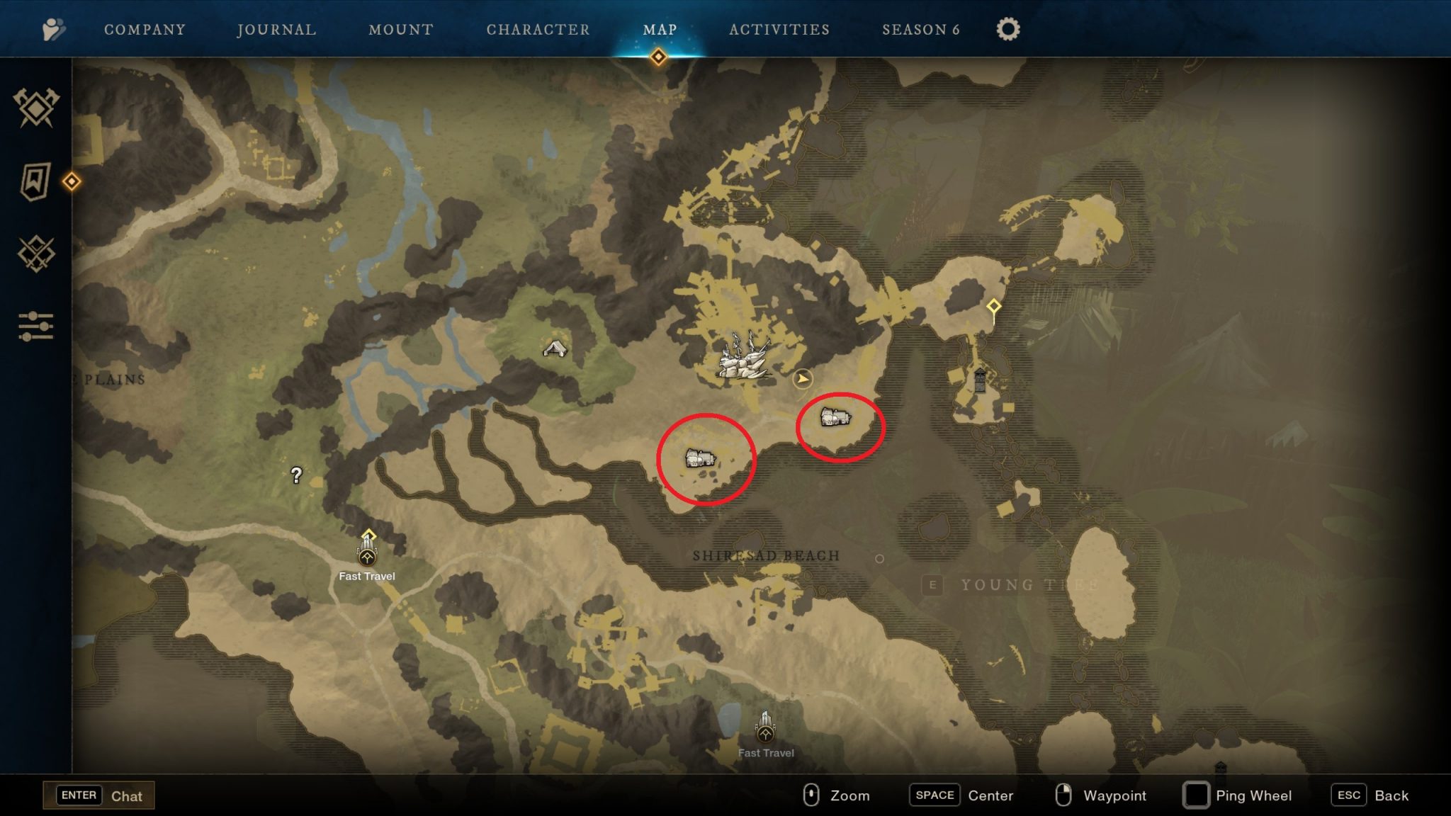 New World Weapon Leveling Locations