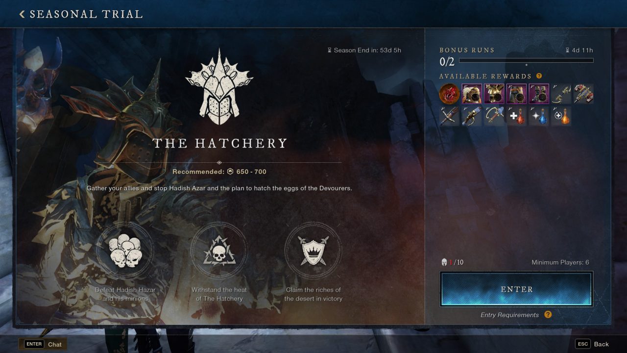 New World Season 2 Trial: The Hatchery Complete Guide