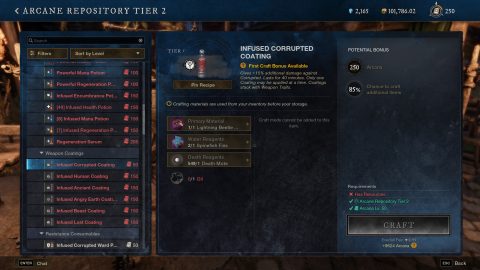 New World Consumables Guide