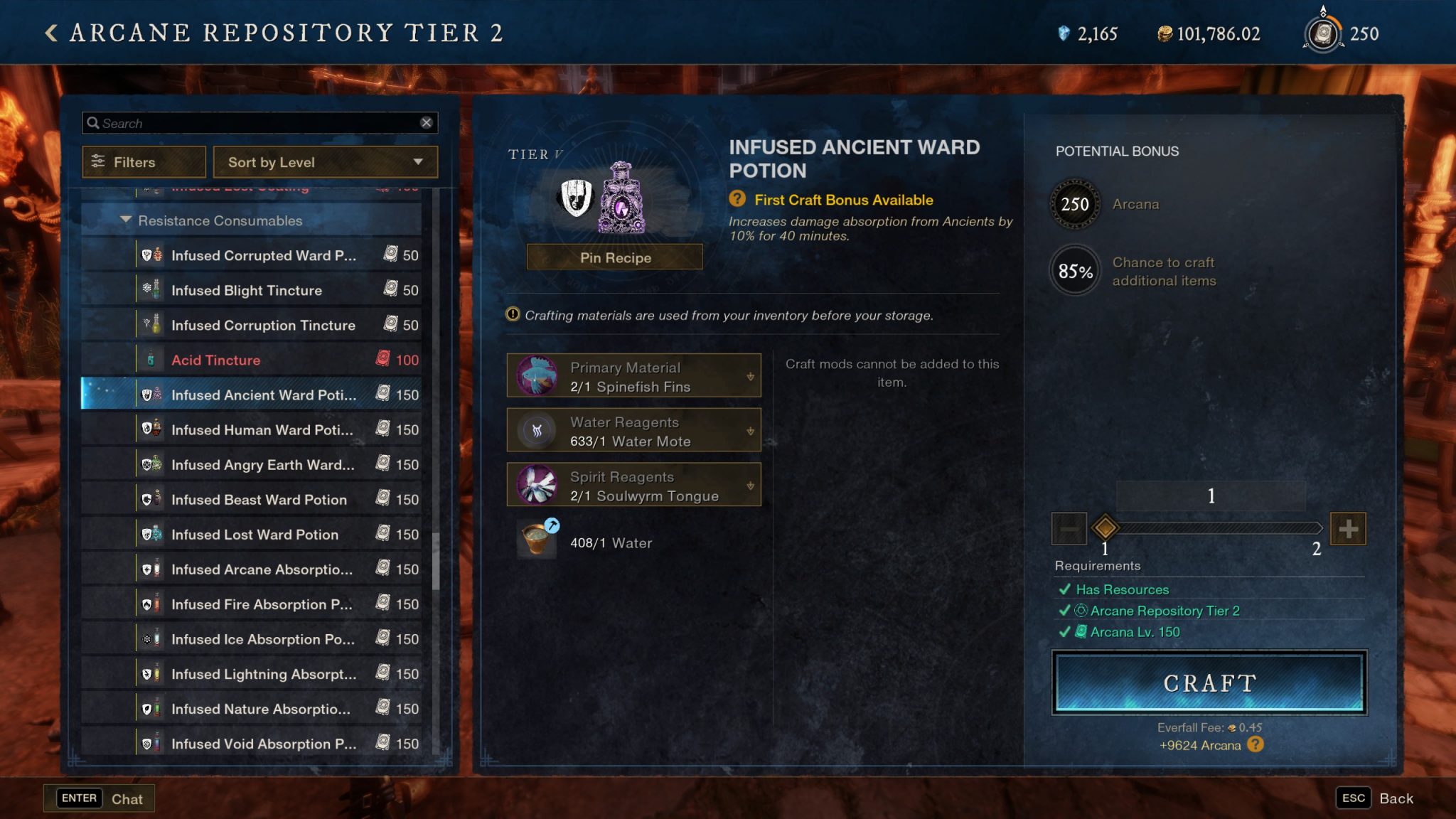 New World Consumables Guide