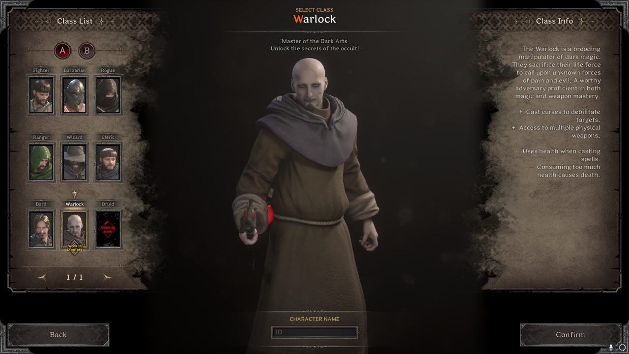 Dark and Darker Classes - StudioLoot