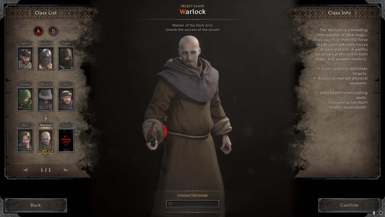 Dark and Darker Classes - StudioLoot