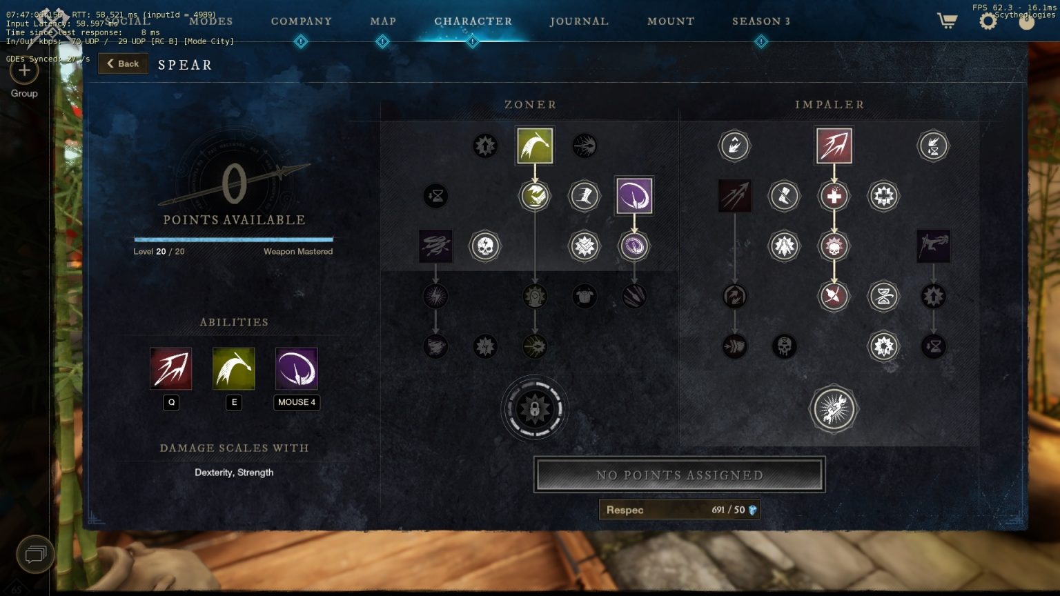 Spear Rapier PVP Build