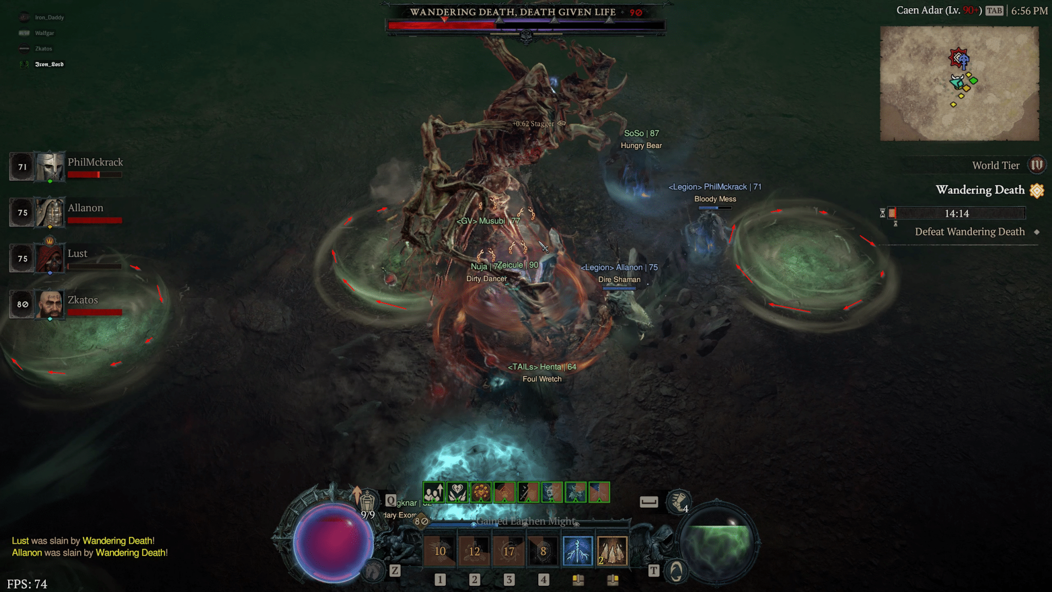 Diablo 4 Wandering Death Guide - StudioLoot