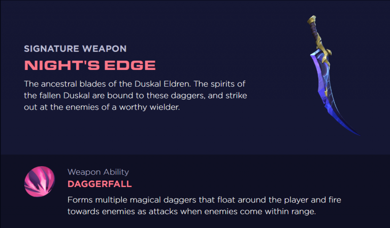 Niss Night's Edge Build - StudioLoot