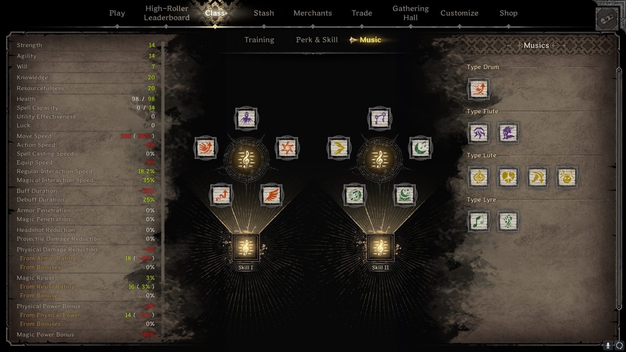 Instrument Slinger Bard Build - StudioLoot