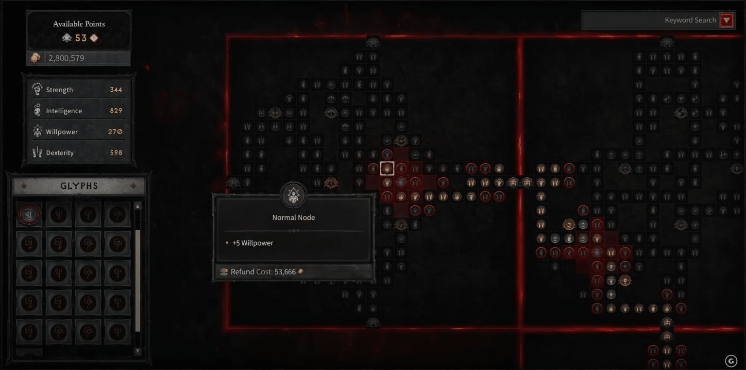 Diablo 4 Paragon Board - StudioLoot