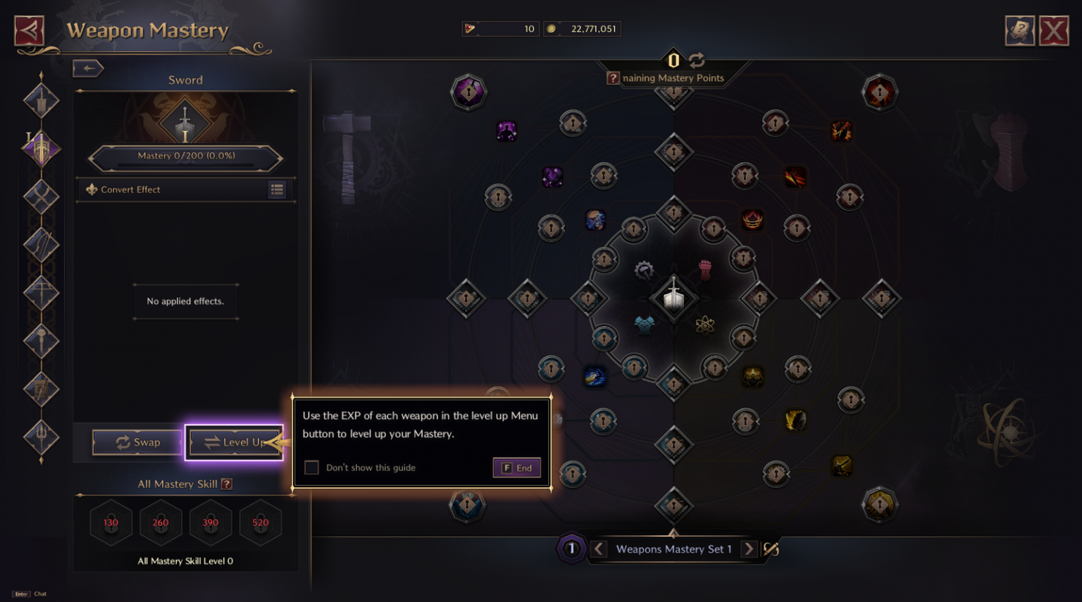 Weapon Mastery System Guide - StudioLoot