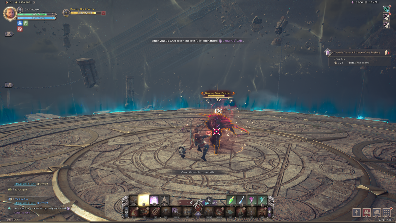 Taedal's Tower Floor 9 - Dance of the Flashing Sword - StudioLoot