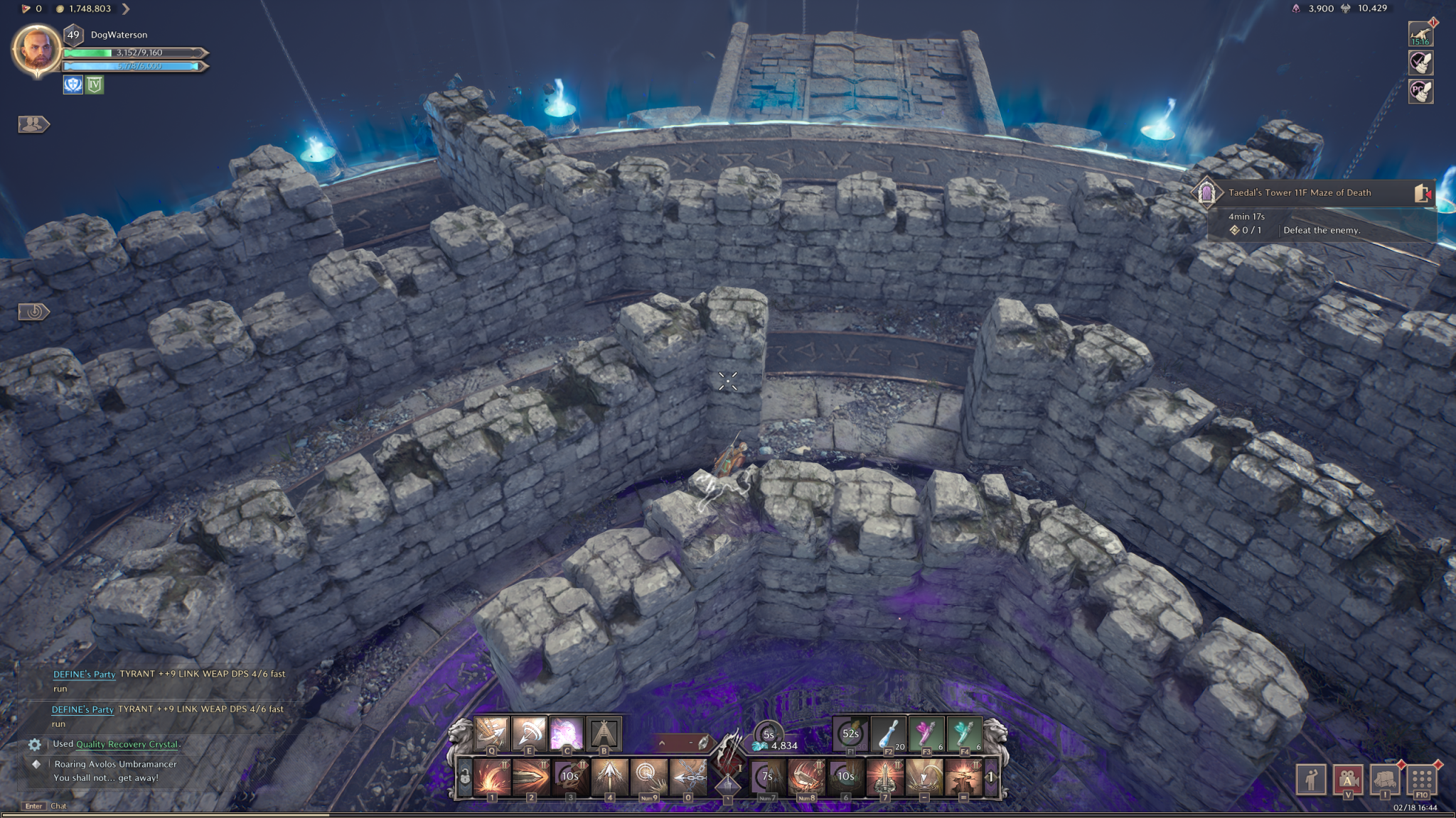 Taedal's Tower Floor 11 - Maze of Death - StudioLoot