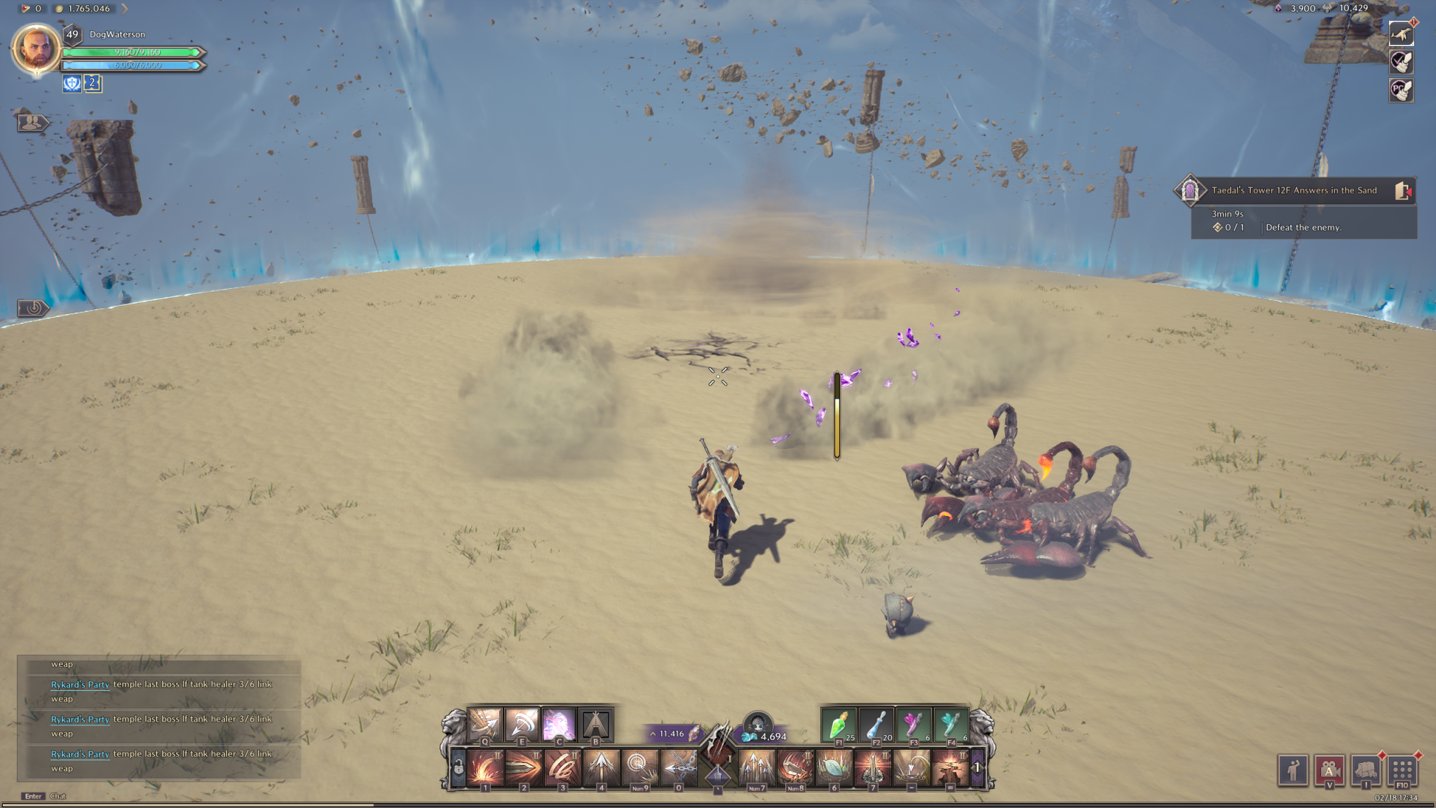 Taedal's Tower Floor 12 - Answers in the Sand - StudioLoot