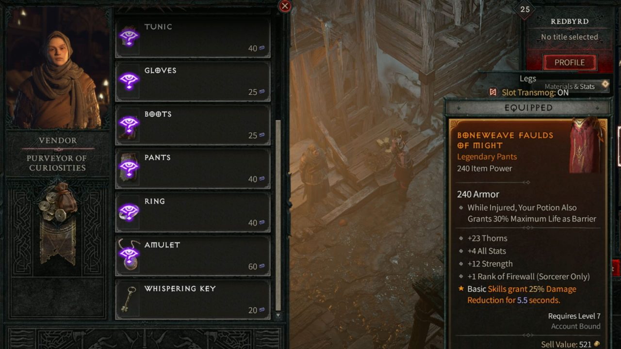 Diablo 4 Vendor Guide - StudioLoot