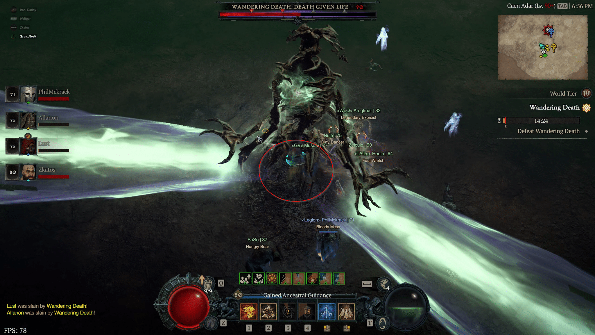 Diablo 4 Wandering Death Guide - StudioLoot