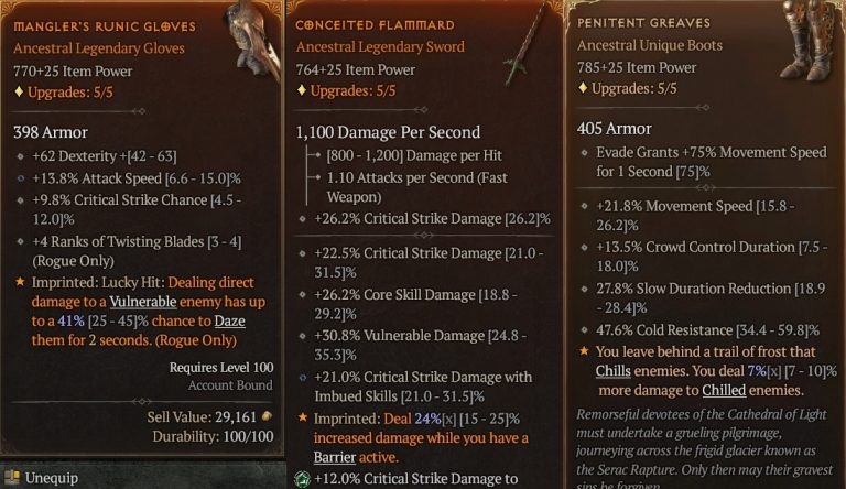 Diablo 4 Rogue Shadow Imbuement Build - StudioLoot