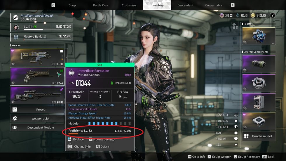 The First Descendant Proficiency Guide - StudioLoot