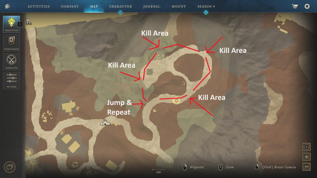 New World Weapon Leveling Locations